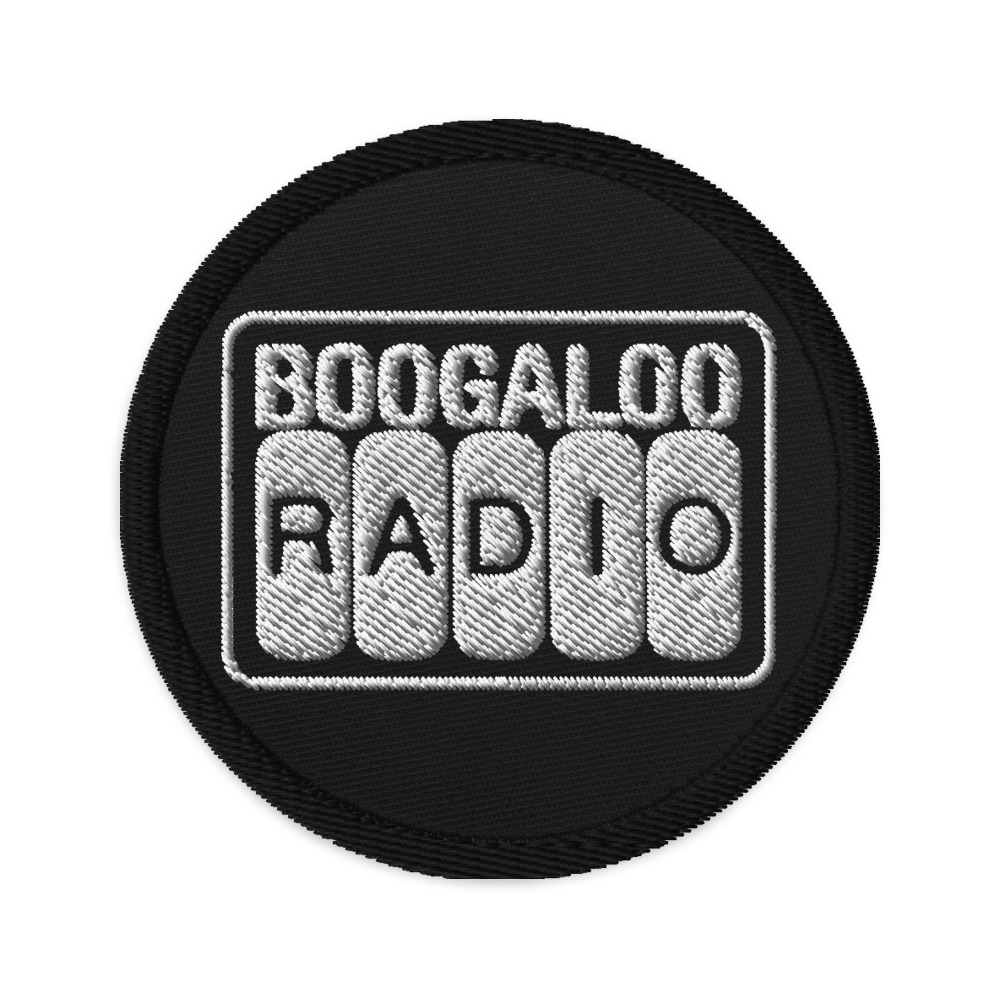 Classic Radio Patch (Black) - Boogaloo Radio